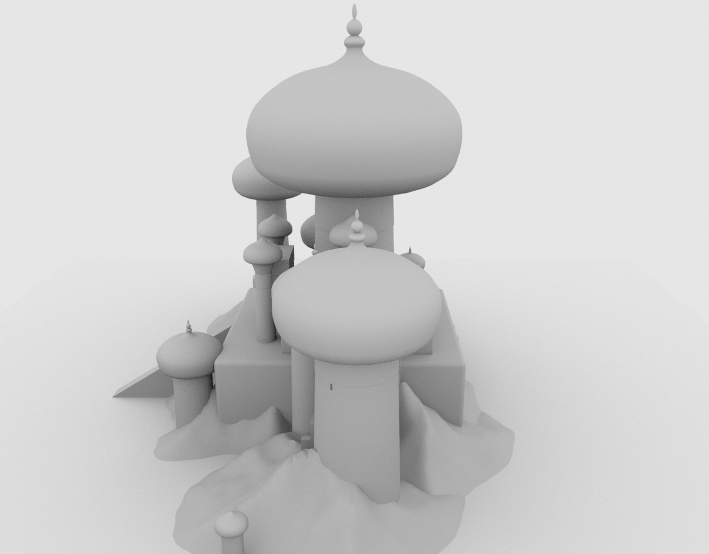 3D Sultan S Palace - TurboSquid 1470325