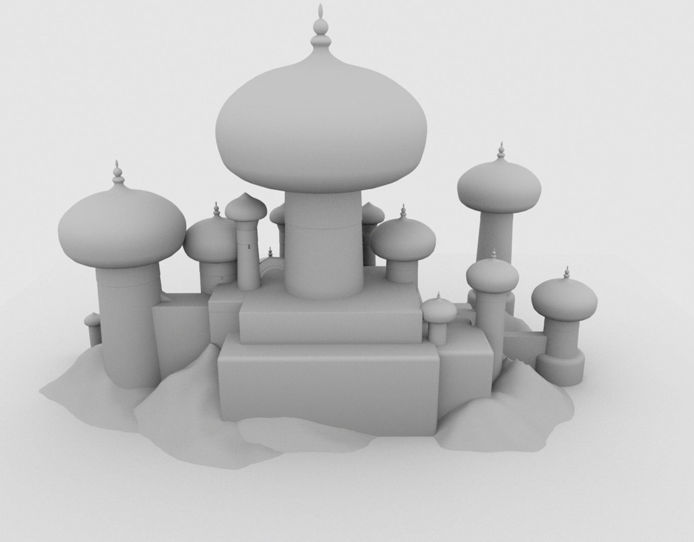 3D Sultan S Palace - TurboSquid 1470325