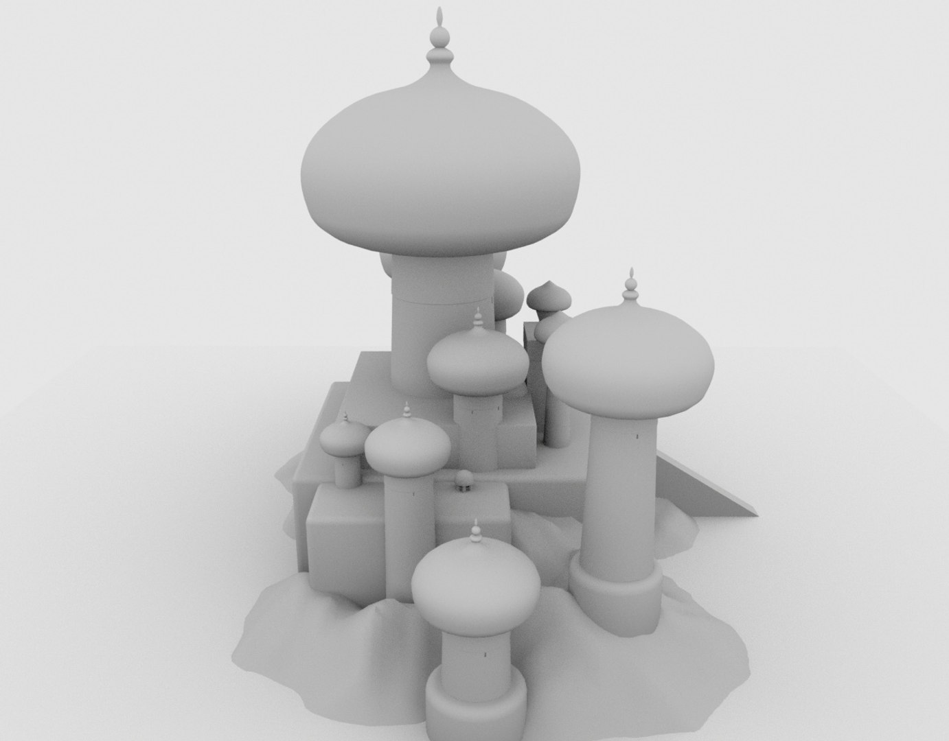 3D Sultan S Palace - TurboSquid 1470325