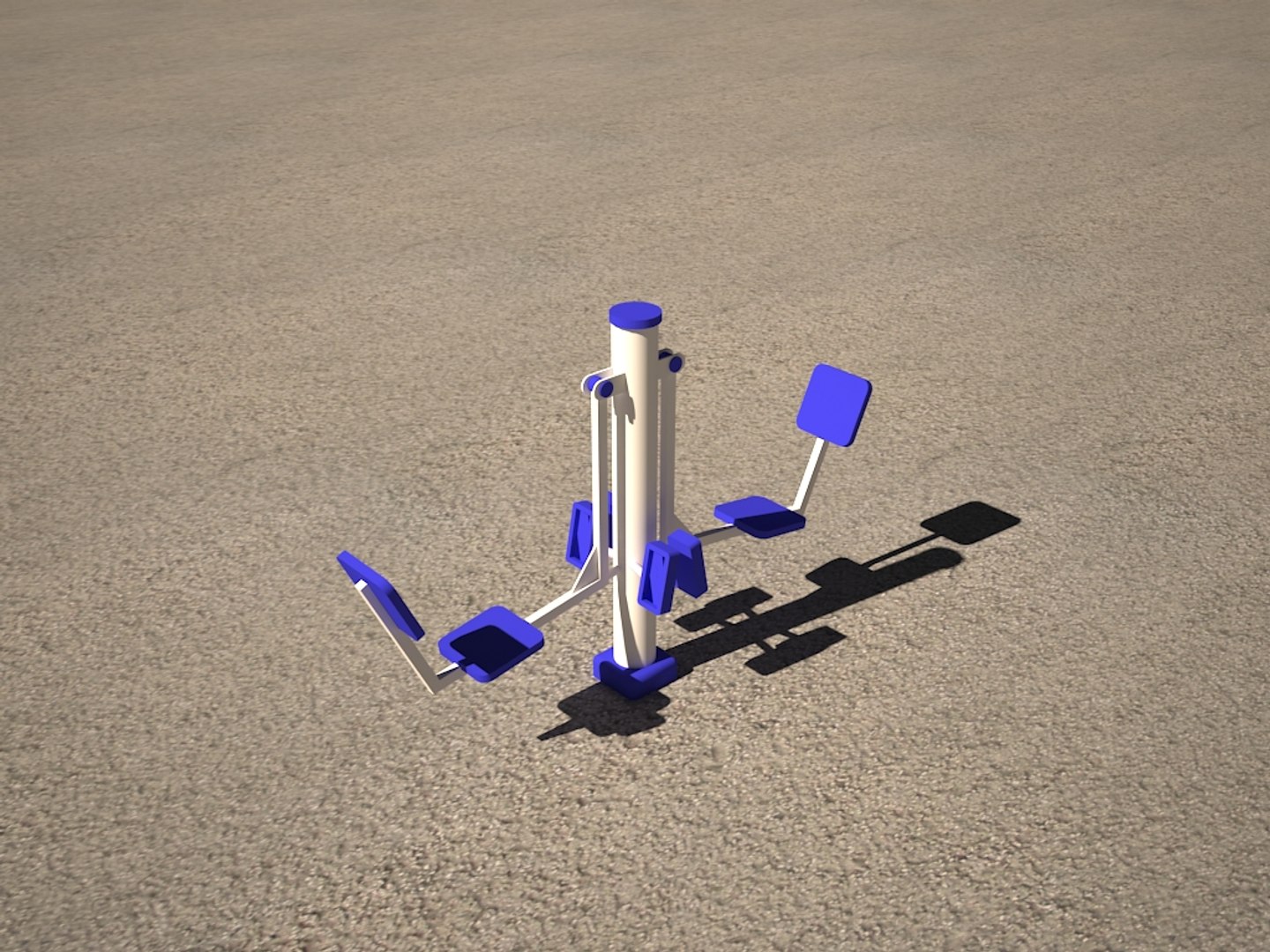 Outdoor Gym 3D Model - TurboSquid 1230707