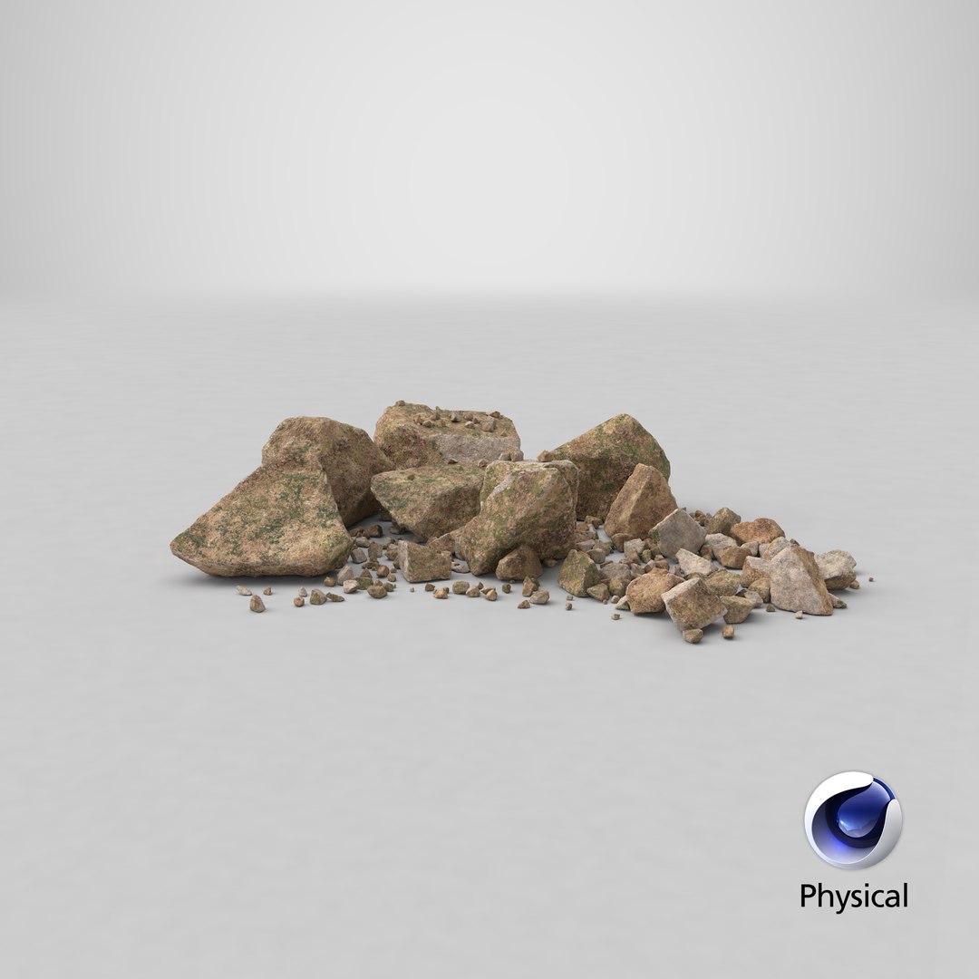 3D Rocks 02 - TurboSquid 1978613