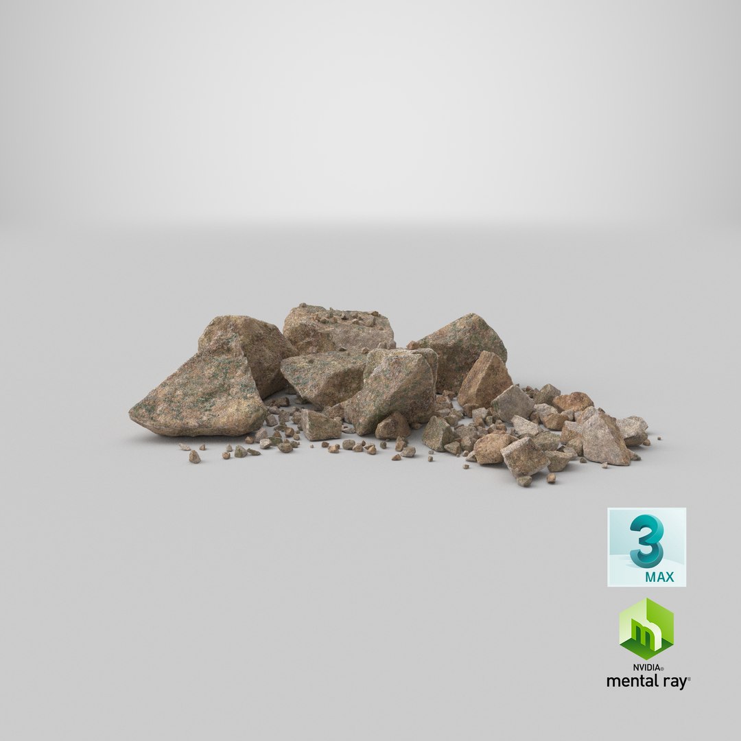 3D Rocks 02 - TurboSquid 1978613