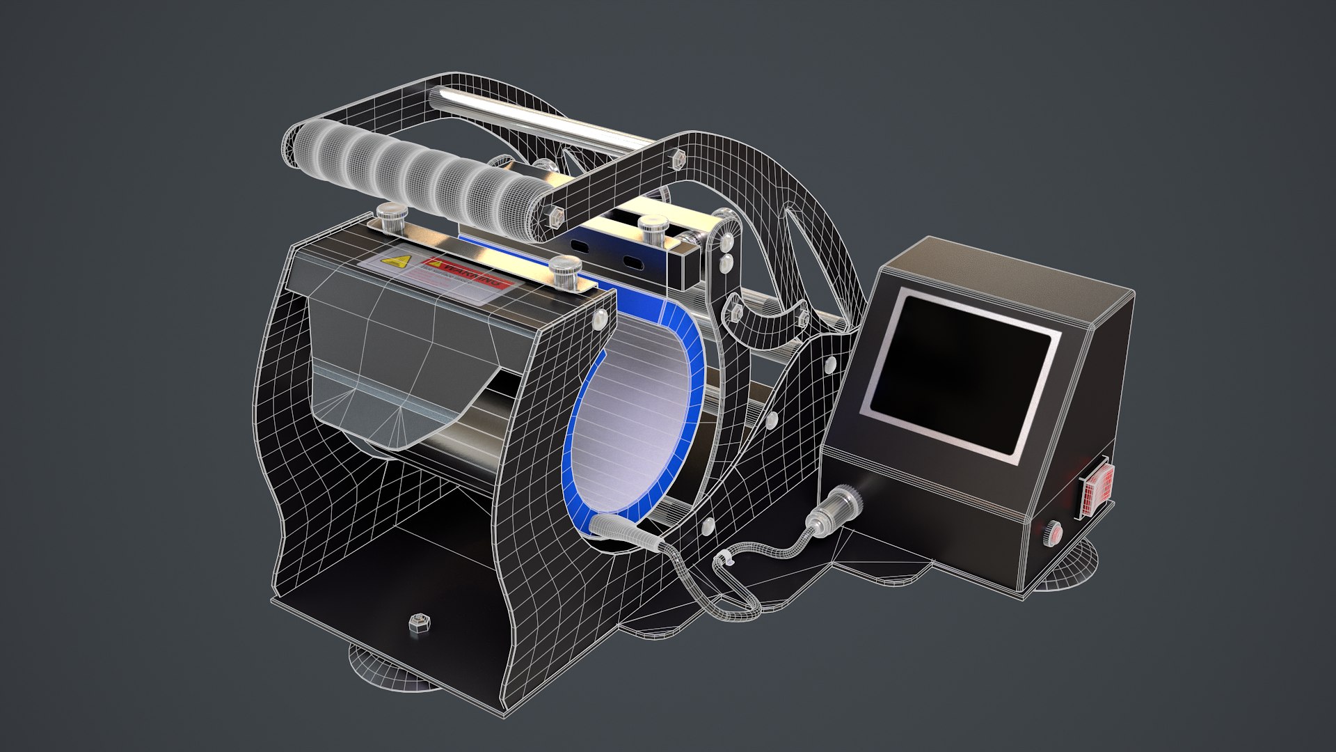 3D ST-130 MUG HEAT PRESS - TurboSquid 1963622