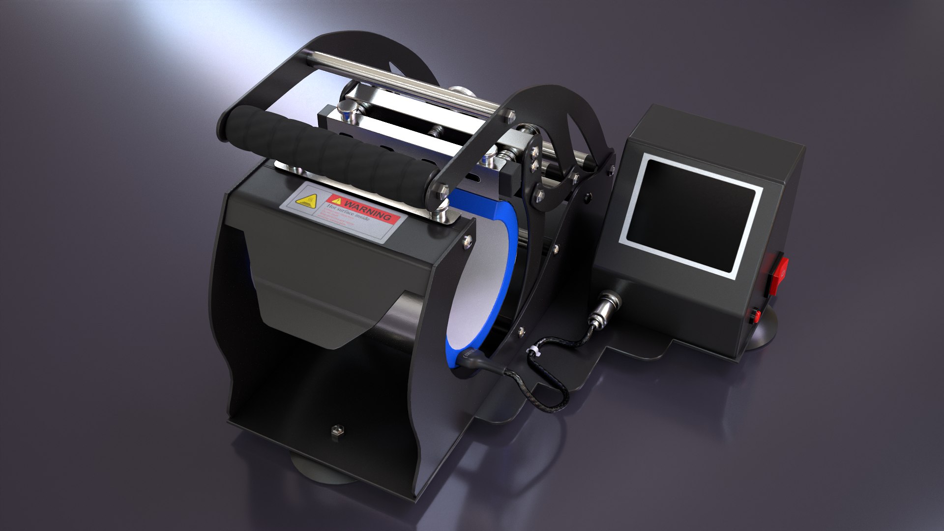 3D ST-130 MUG HEAT PRESS - TurboSquid 1963622