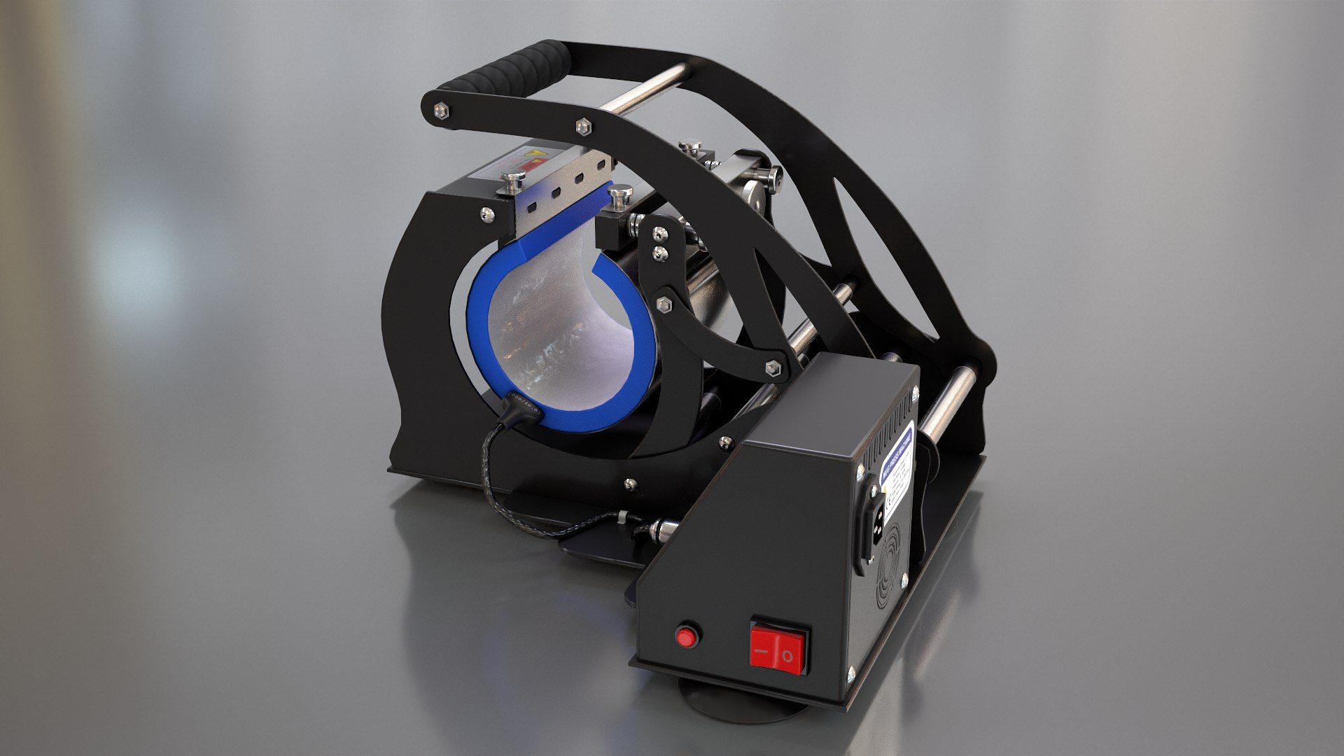 3D ST-130 MUG HEAT PRESS - TurboSquid 1963622