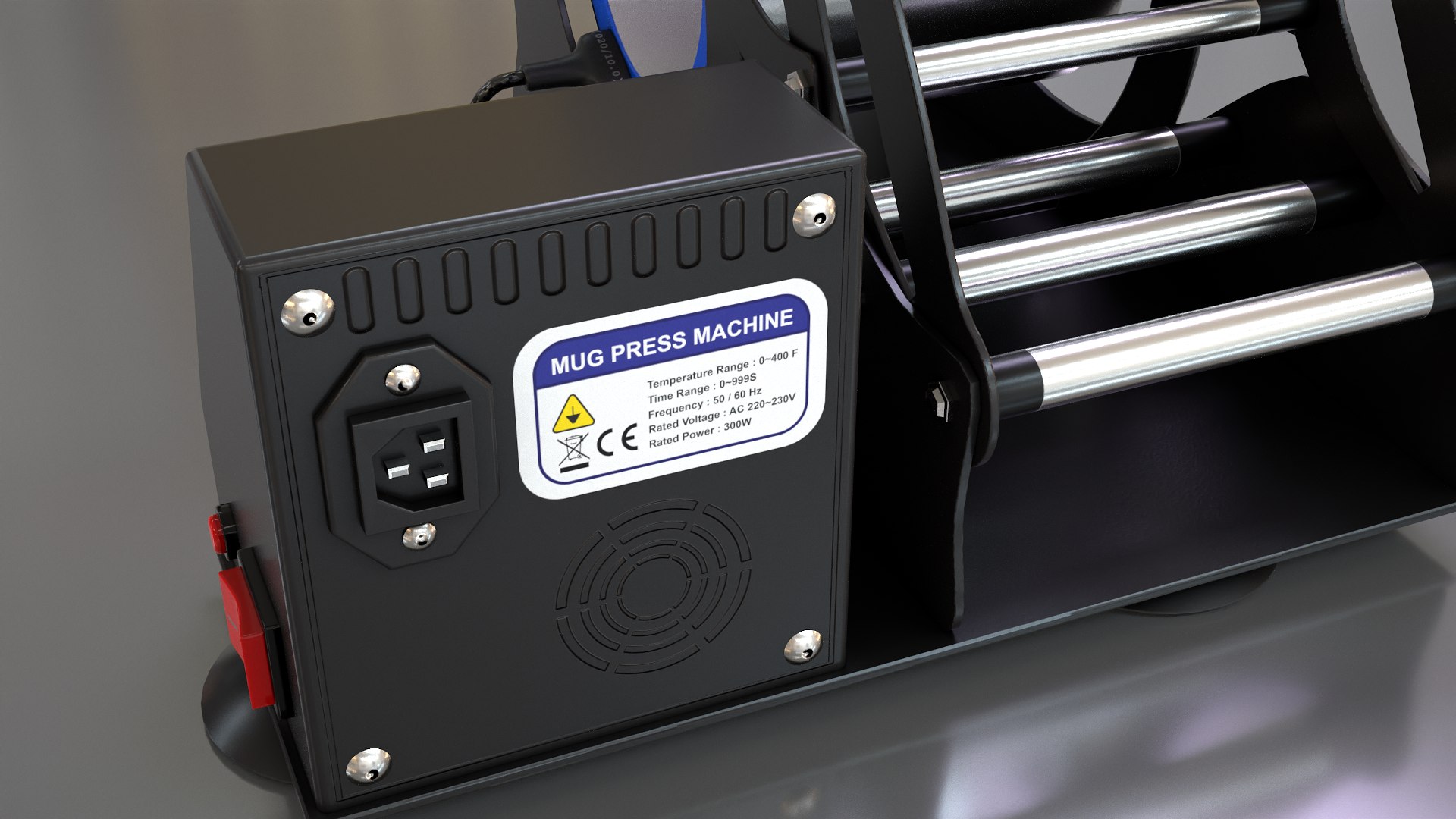 3D ST-130 MUG HEAT PRESS - TurboSquid 1963622