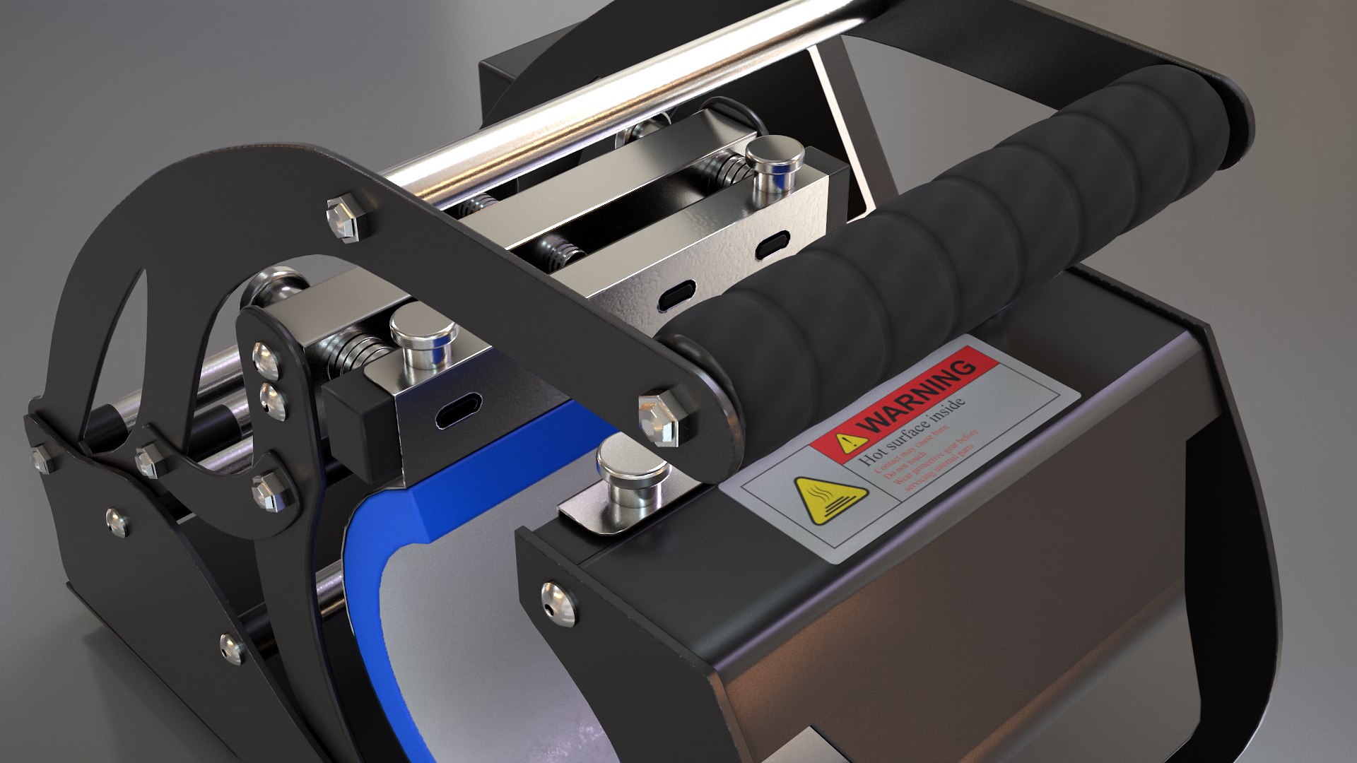 3D ST-130 MUG HEAT PRESS - TurboSquid 1963622