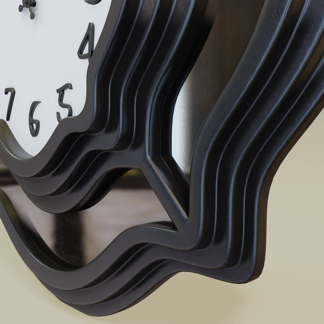 Clock Plastic Time 3D - TurboSquid 1571736