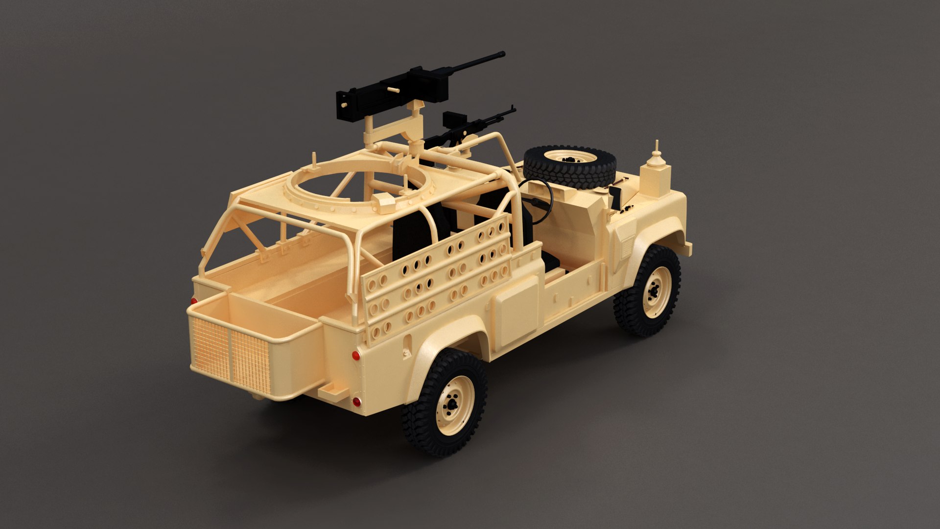 Defender Wolf Wmik 3D Model - TurboSquid 1696875
