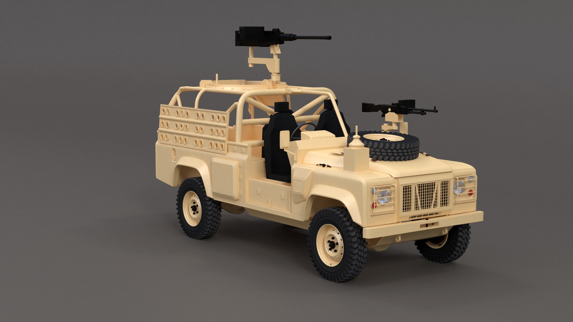 Defender Wolf Wmik 3D Model - TurboSquid 1696875