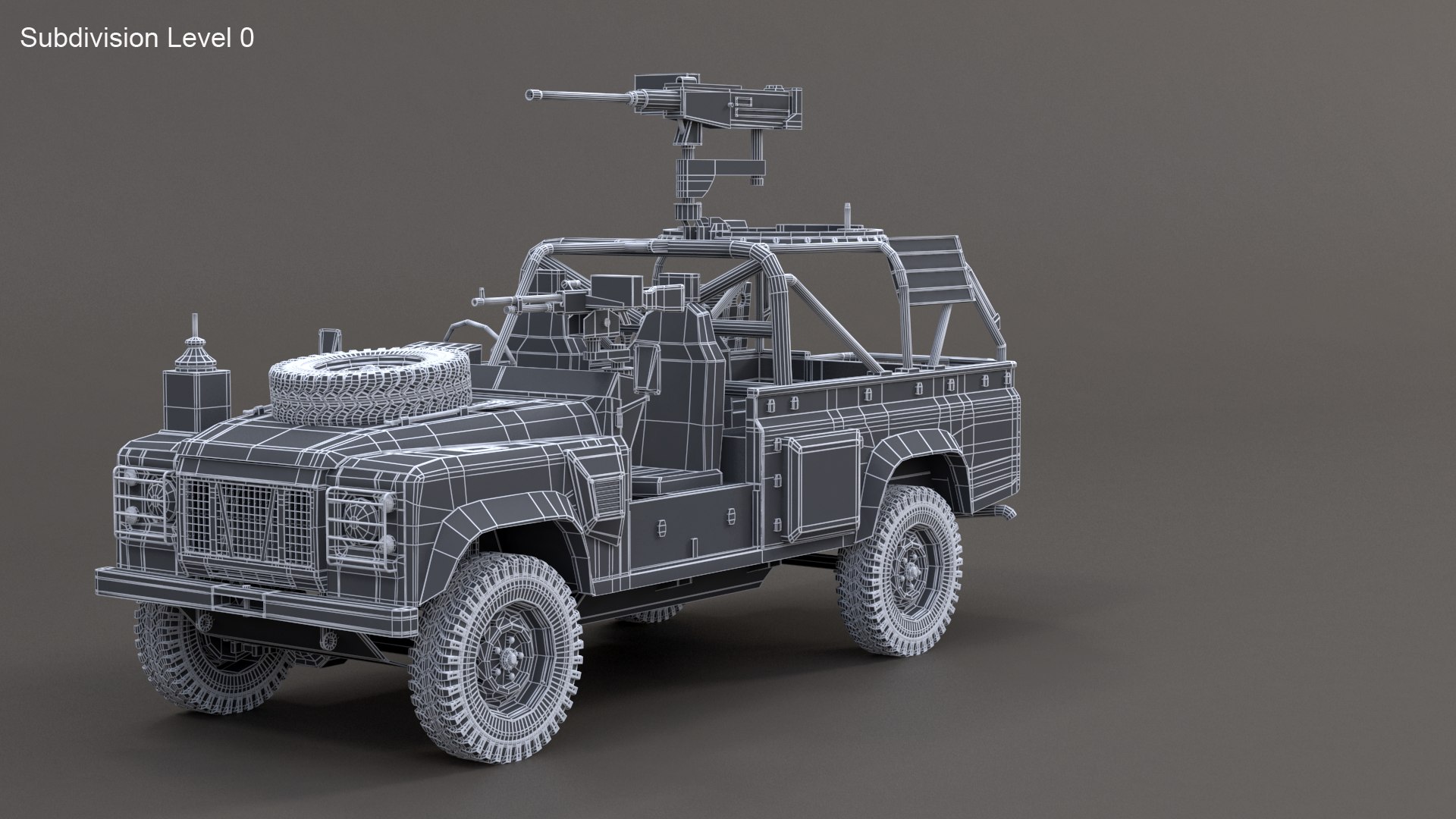 Defender Wolf Wmik 3D Model - TurboSquid 1696875