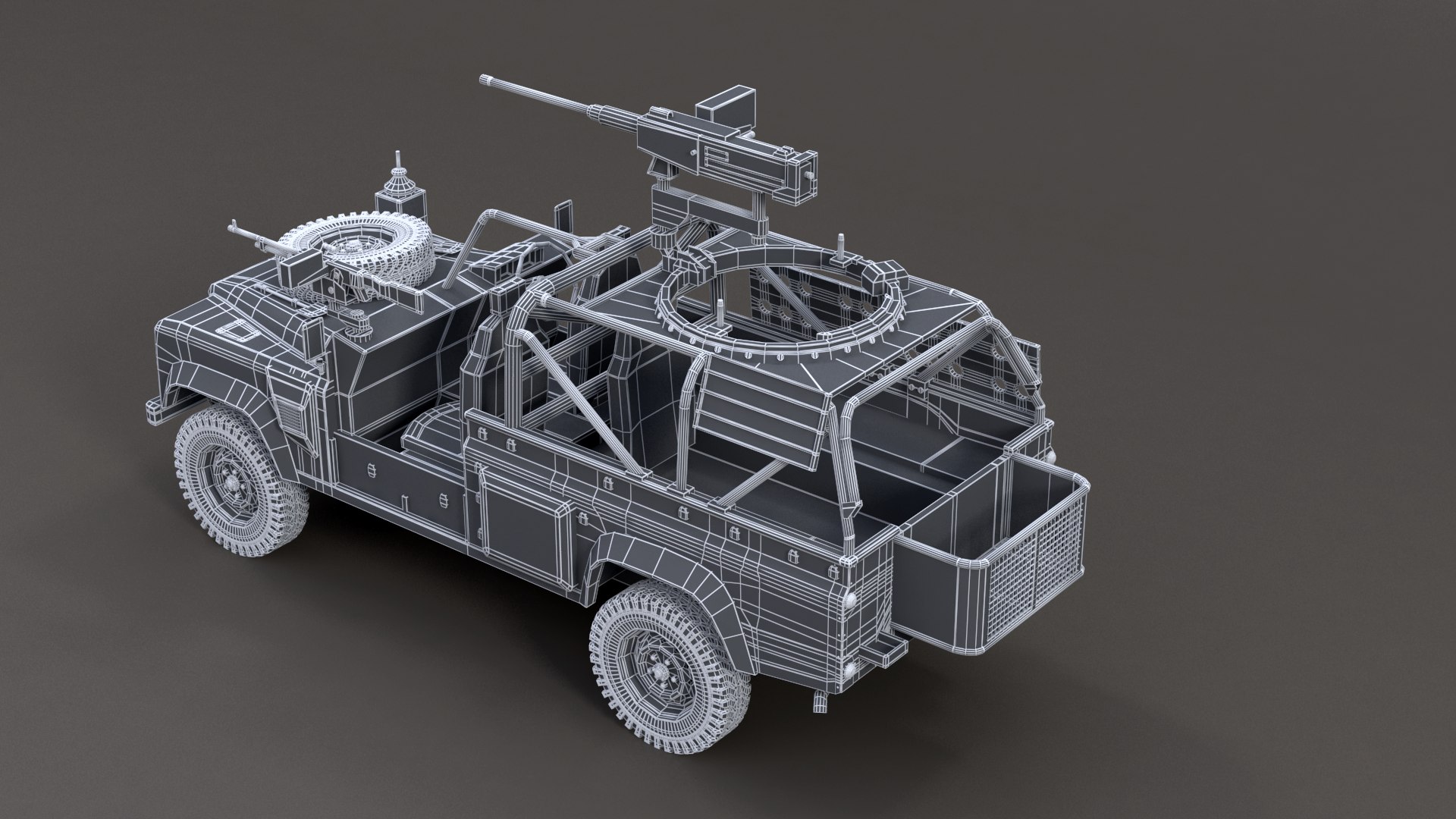 Defender Wolf Wmik 3D Model - TurboSquid 1696875