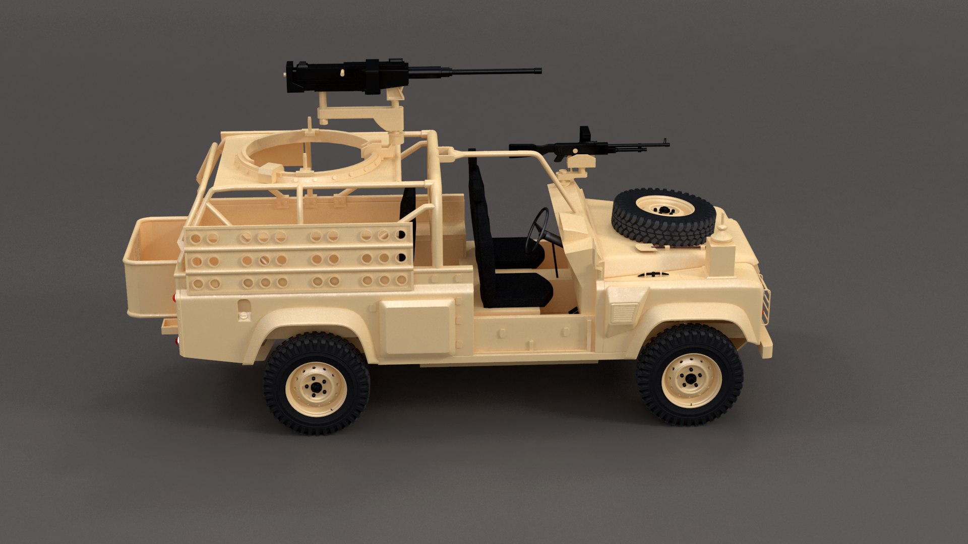 Defender Wolf Wmik 3D Model - TurboSquid 1696875