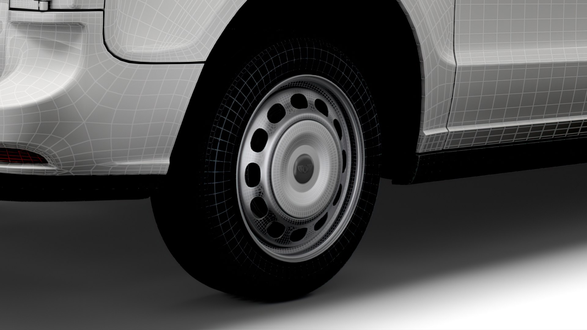 LEVC VN5 2022 Wheel 3D Model - TurboSquid 2012414