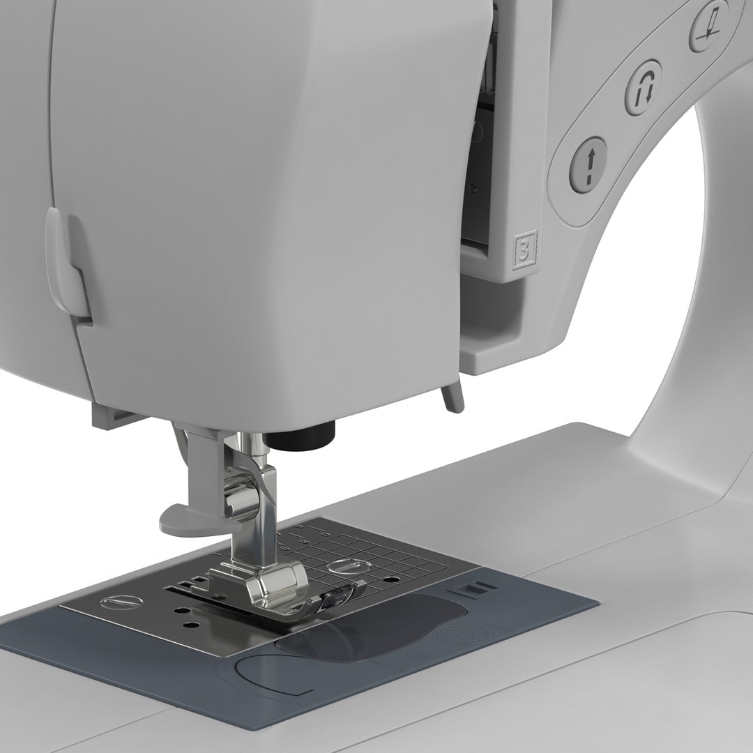 sewing machine brother 3d model