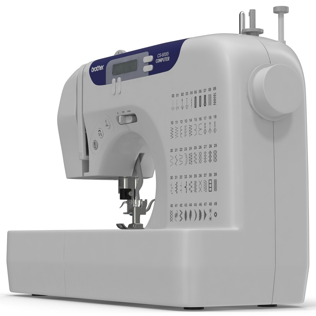 sewing machine brother 3d model