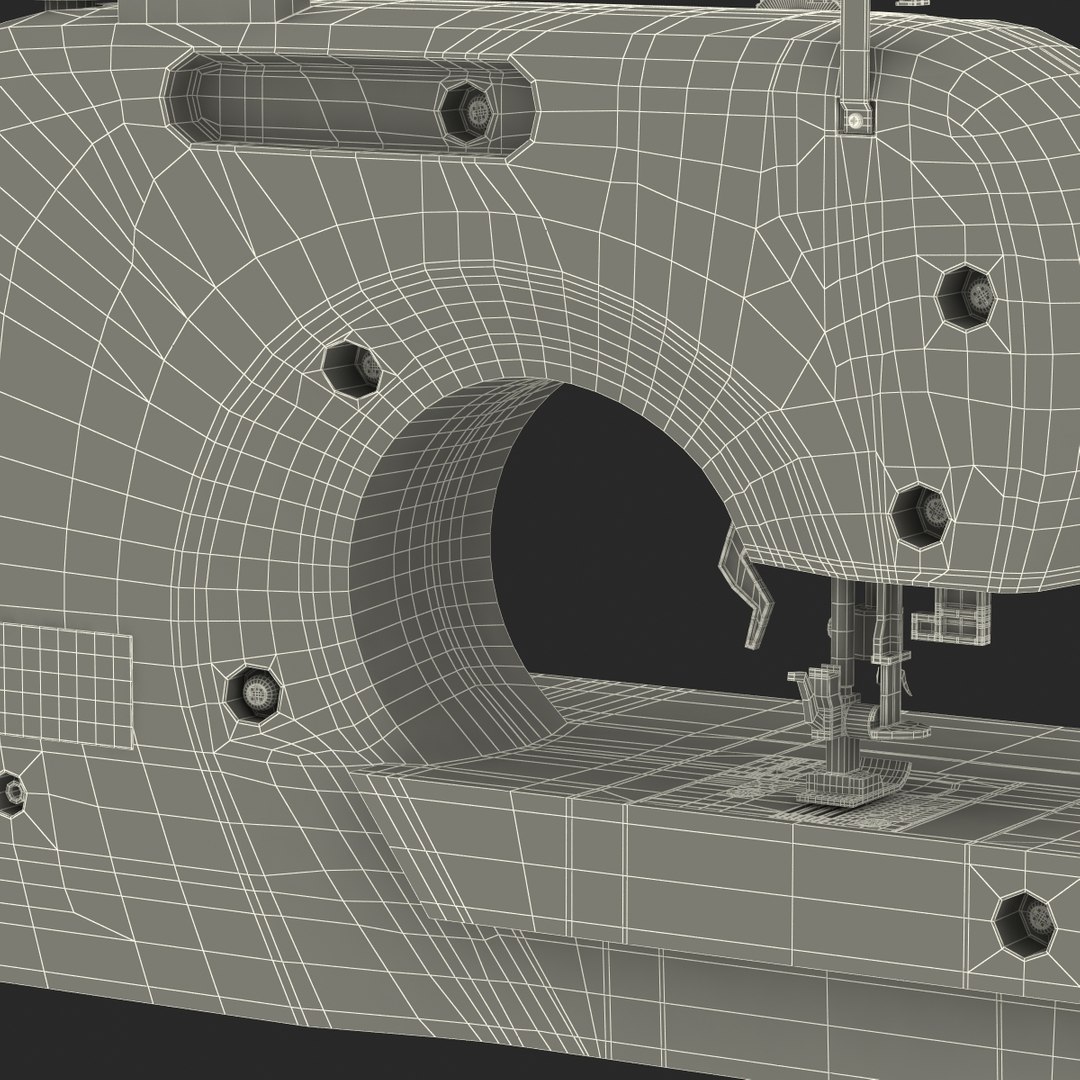 sewing machine brother 3d model