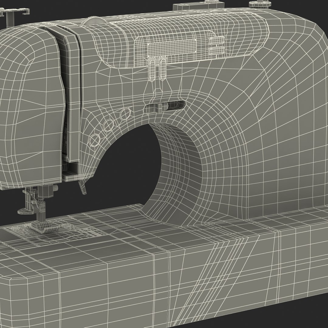 sewing machine brother 3d model