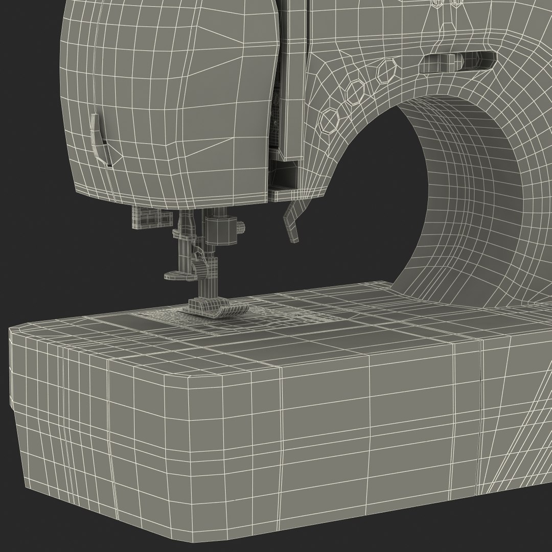 sewing machine brother 3d model