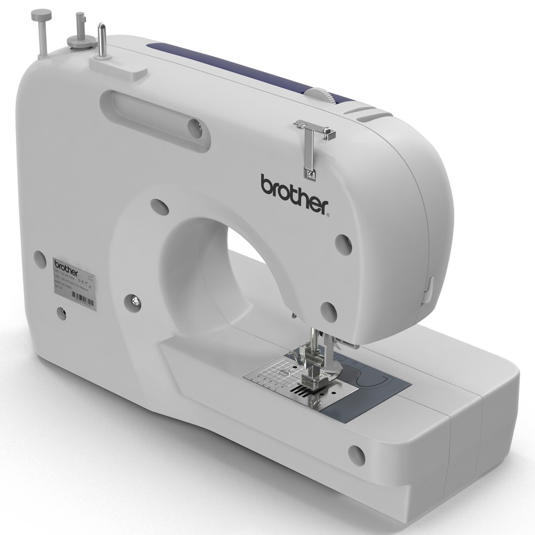 sewing machine brother 3d model