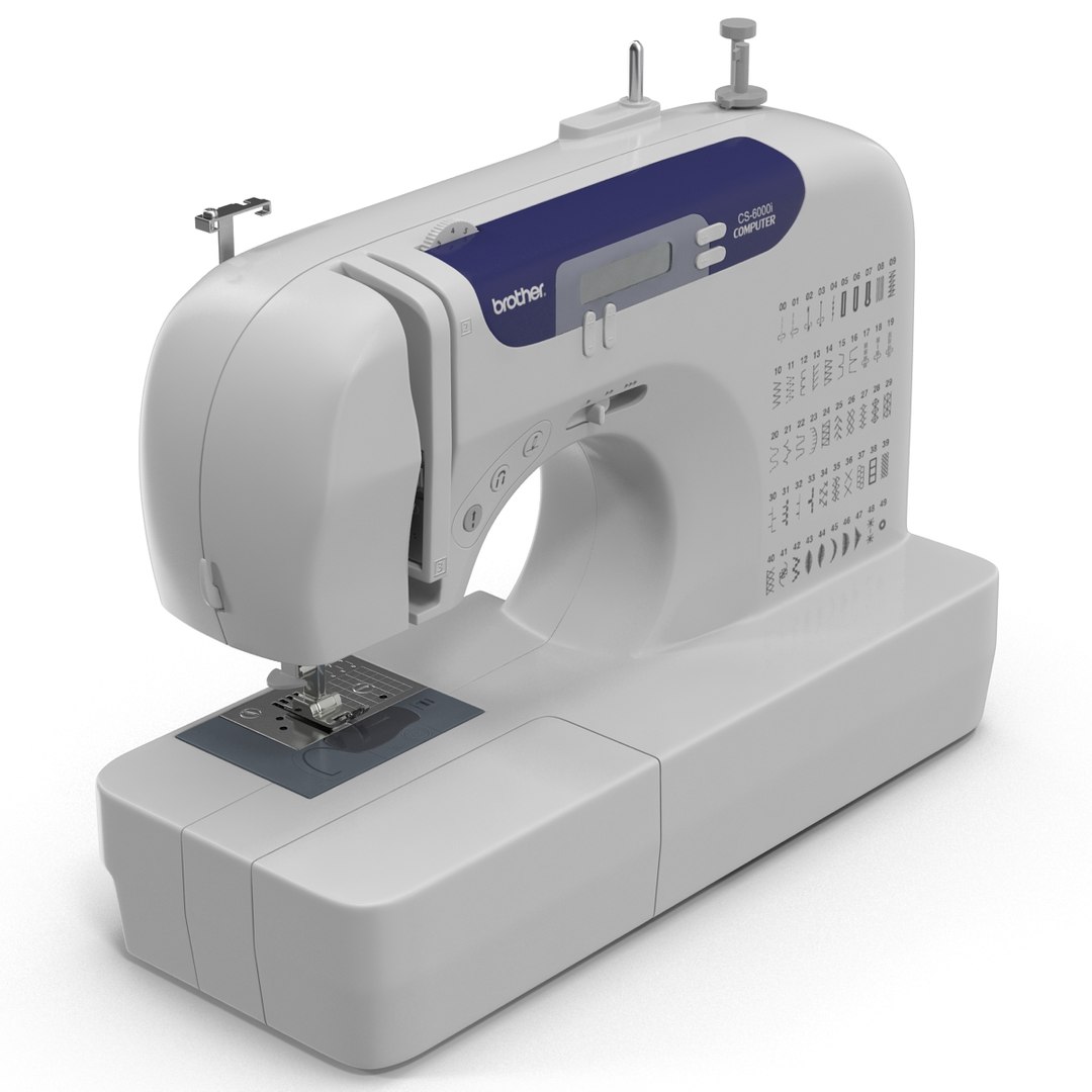 sewing machine brother 3d model