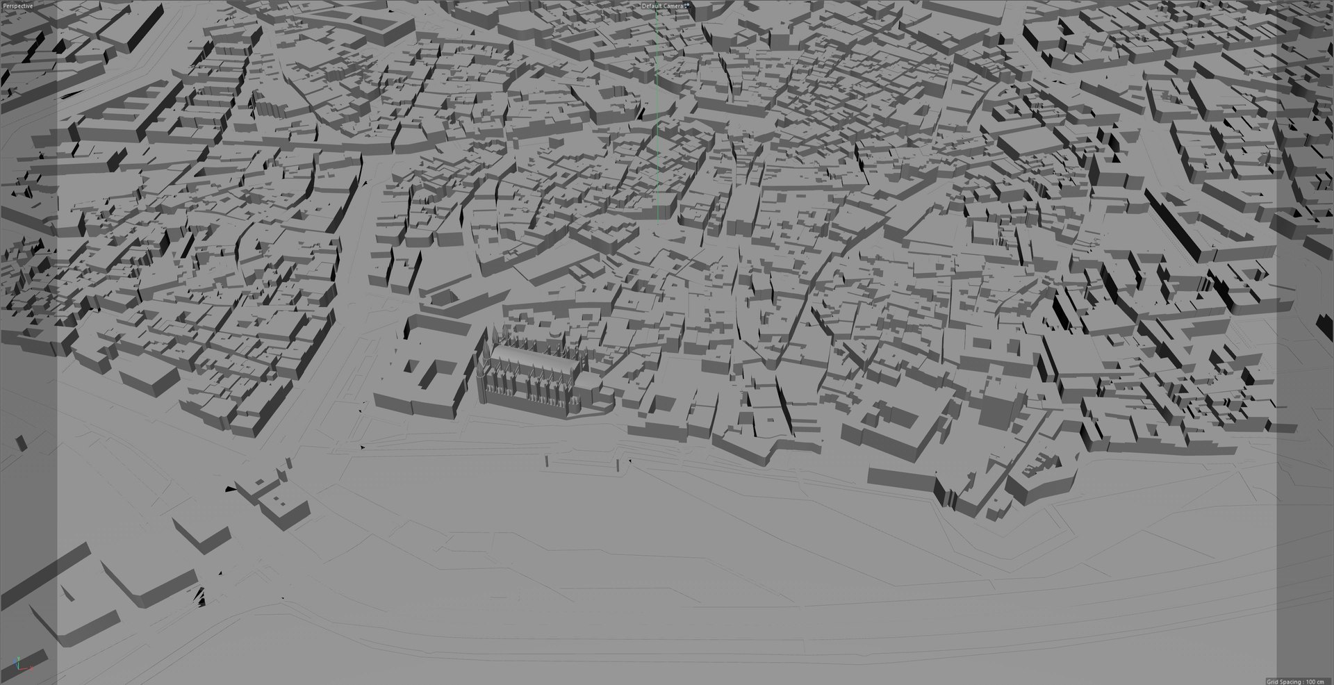 3D Model Palma Downtown Spain - TurboSquid 1989490