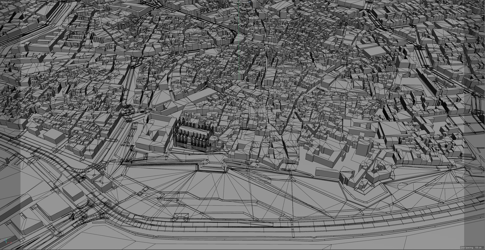 3D Model Palma Downtown Spain - TurboSquid 1989490