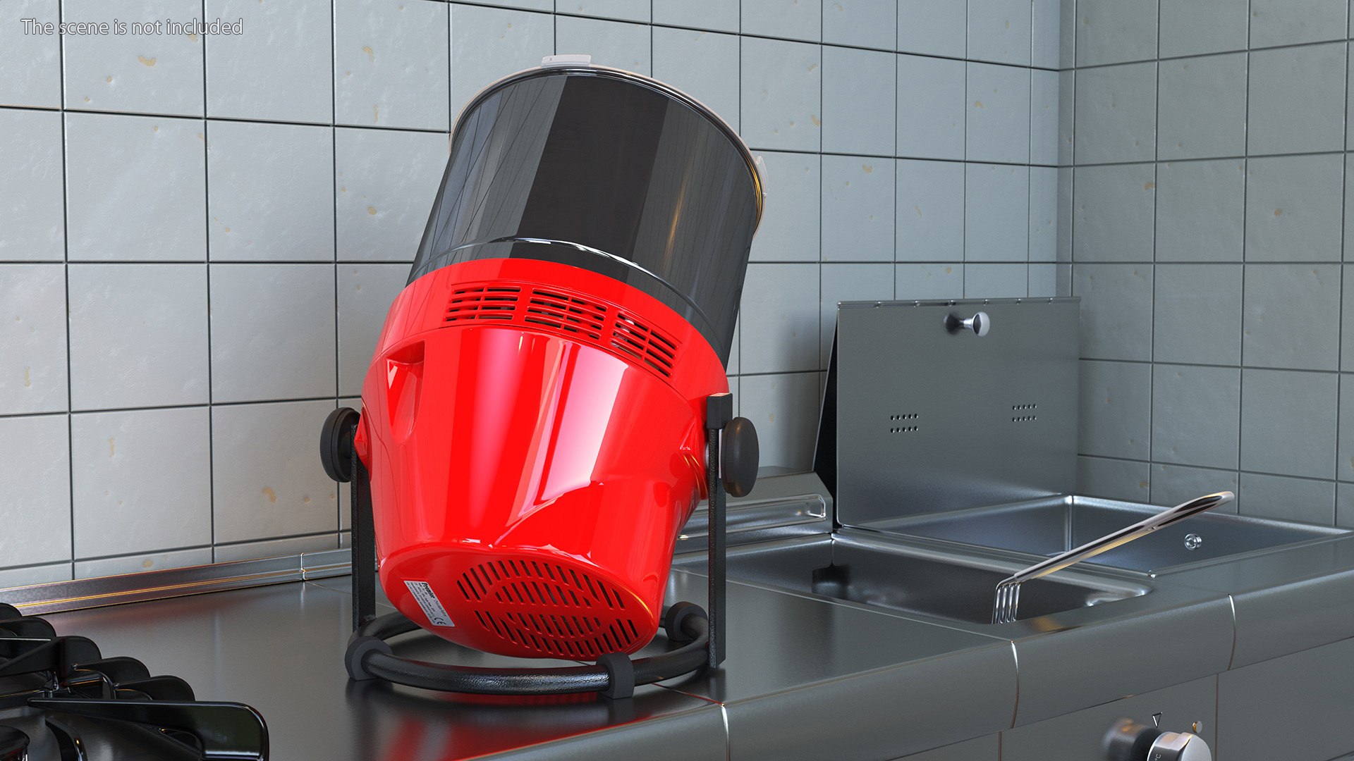 Countertop Chocolate Melanger Premier Red 3D Model - TurboSquid 2222851