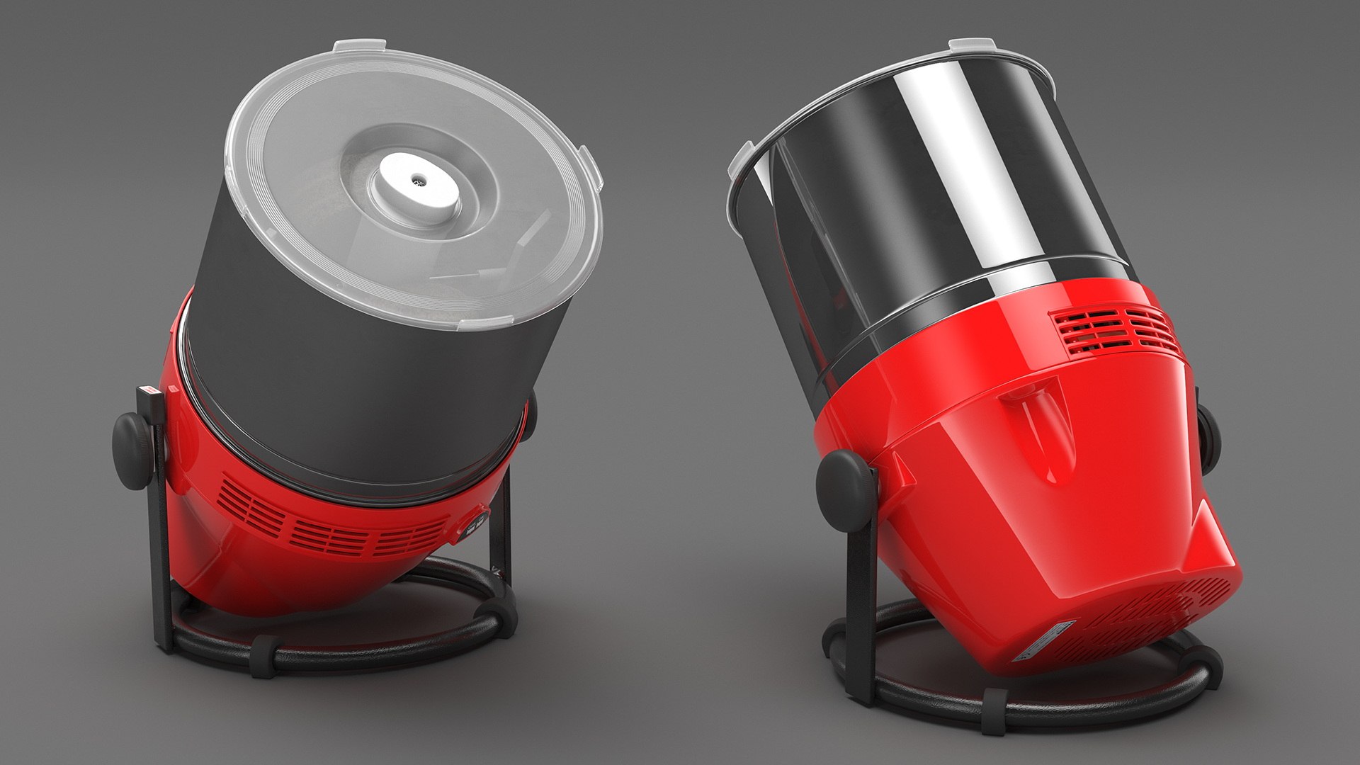 Countertop Chocolate Melanger Premier Red 3D Model - TurboSquid 2222851