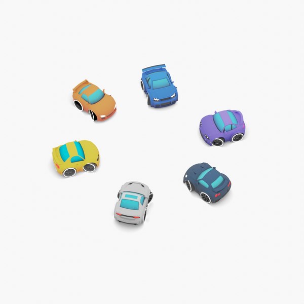 Cartoon Car 3D Models for Download | TurboSquid