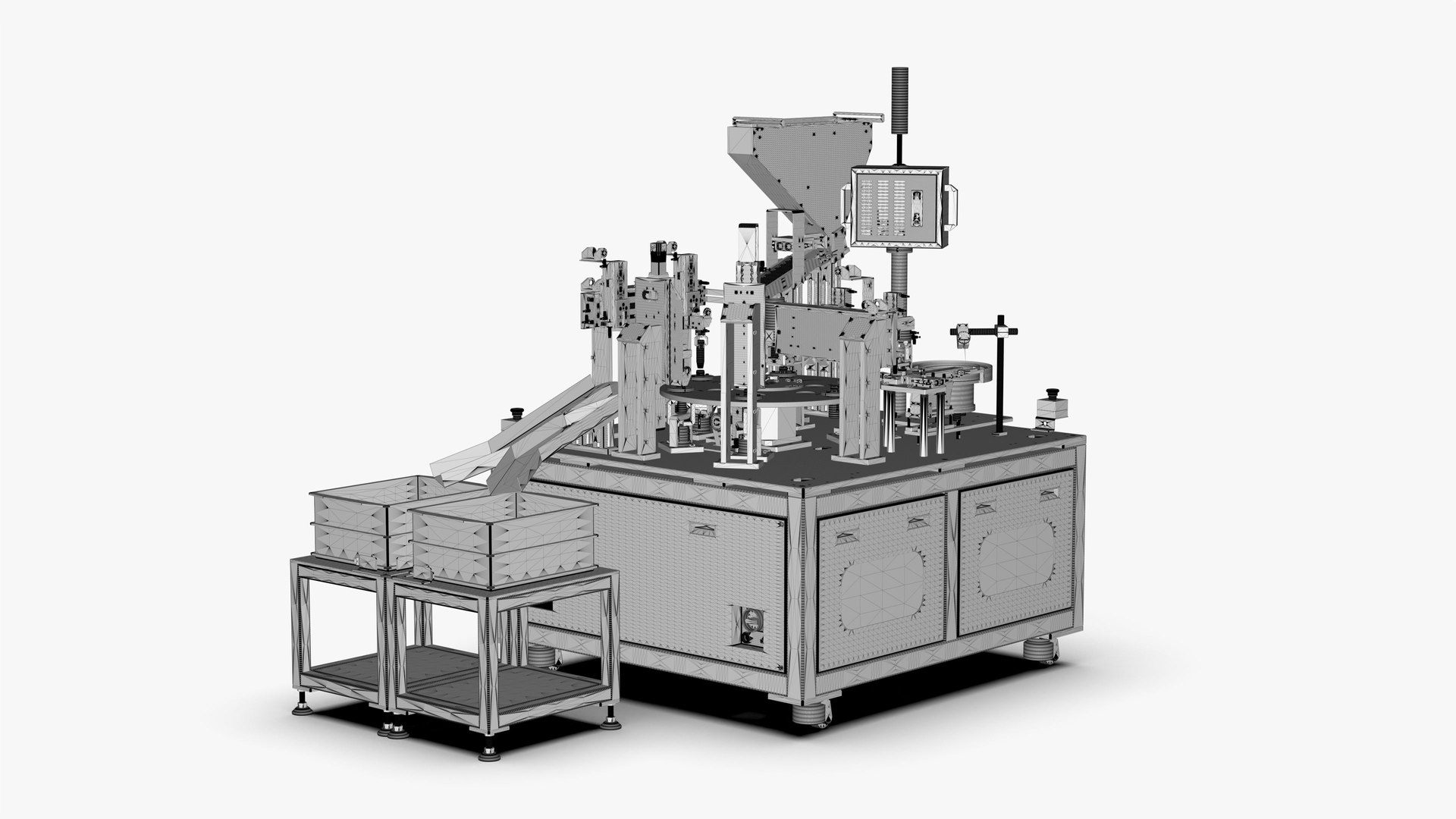 3D Automatic Circlip Assembly Machine - TurboSquid 2181545