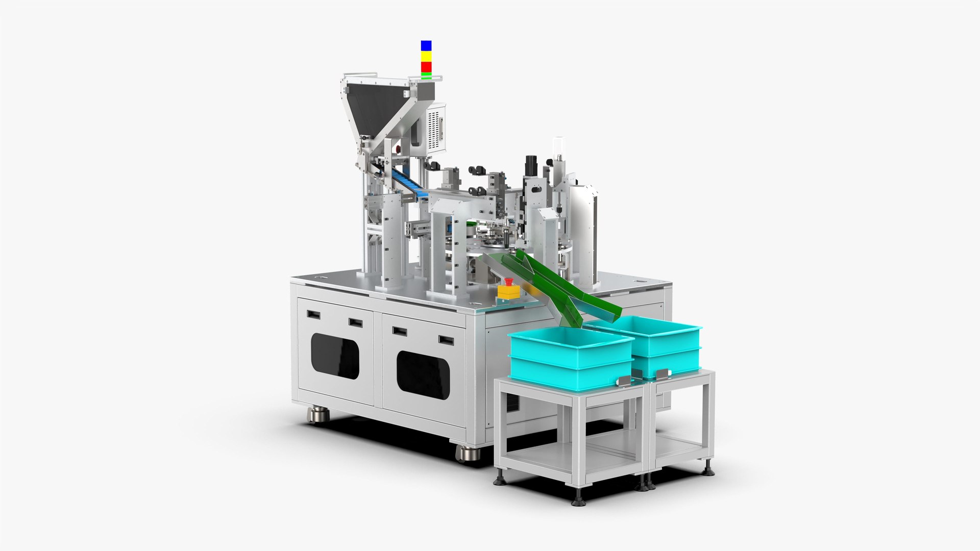 3D Automatic Circlip Assembly Machine - TurboSquid 2181545