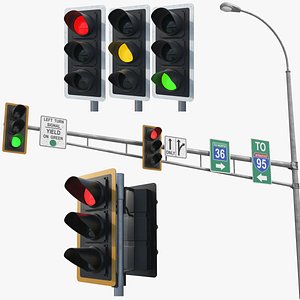Stop Light 3D Models for Download | TurboSquid