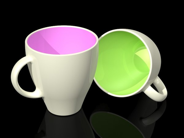 ceramic mug 3d model
