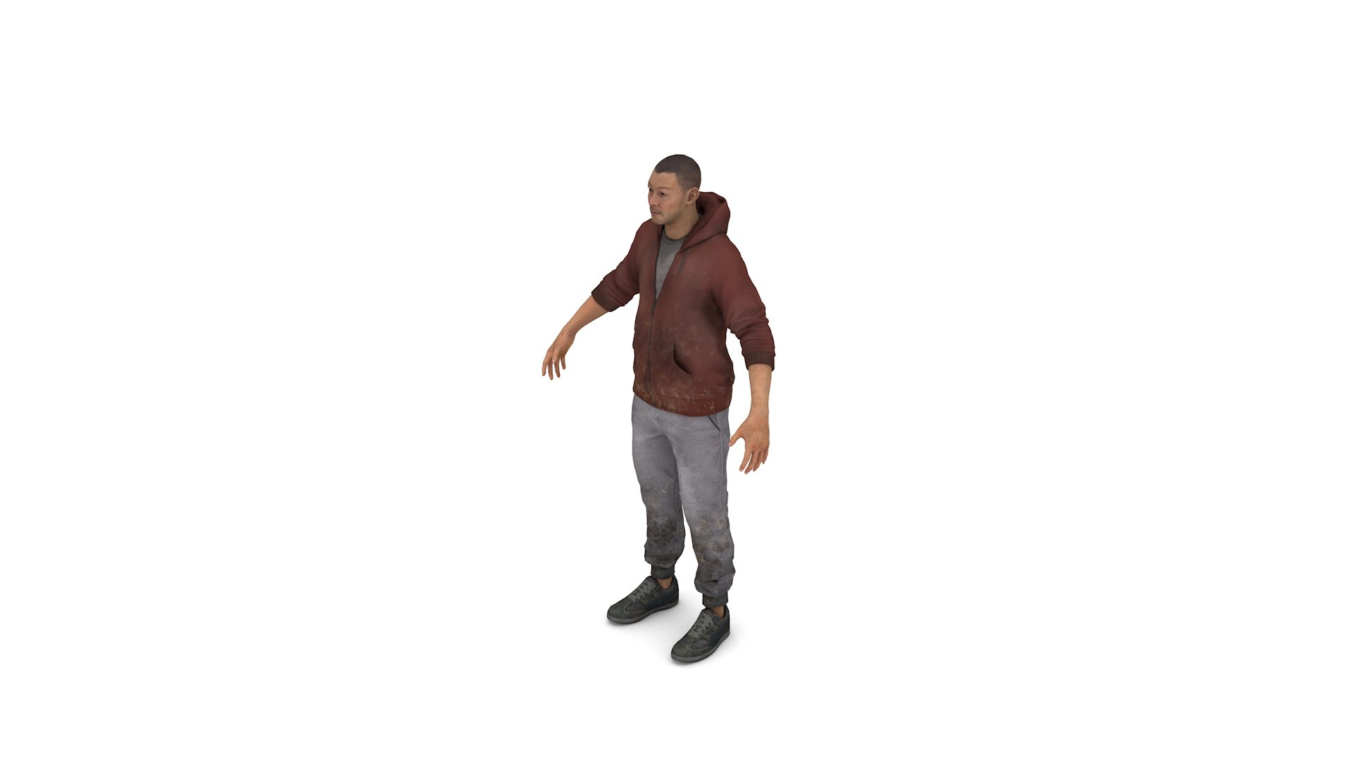 3D Civilian Man Model - TurboSquid 2081640
