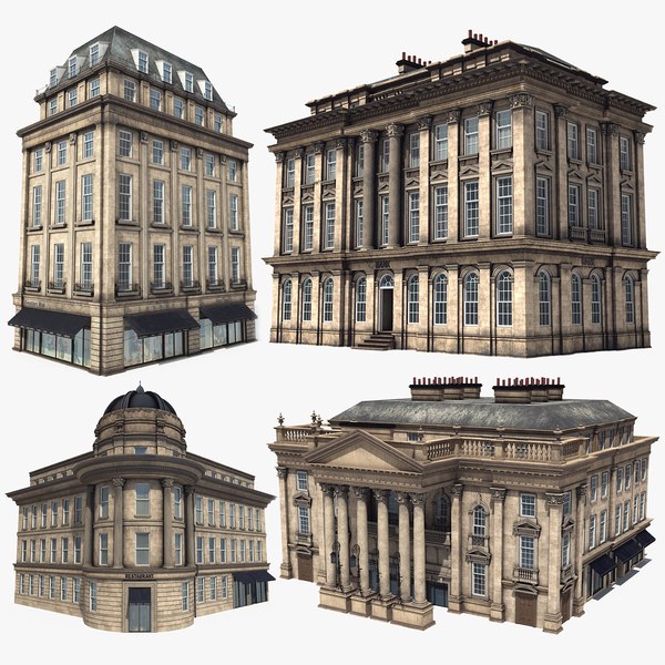 Apartment Building 3D Models for Download | TurboSquid