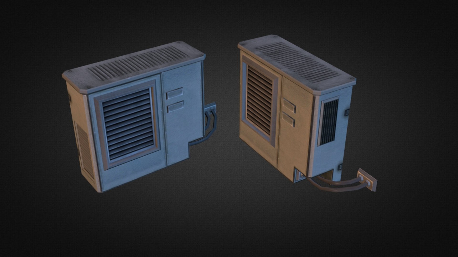 3ds max air condition