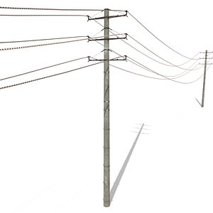 Utility Pole Blender Models for Download | TurboSquid