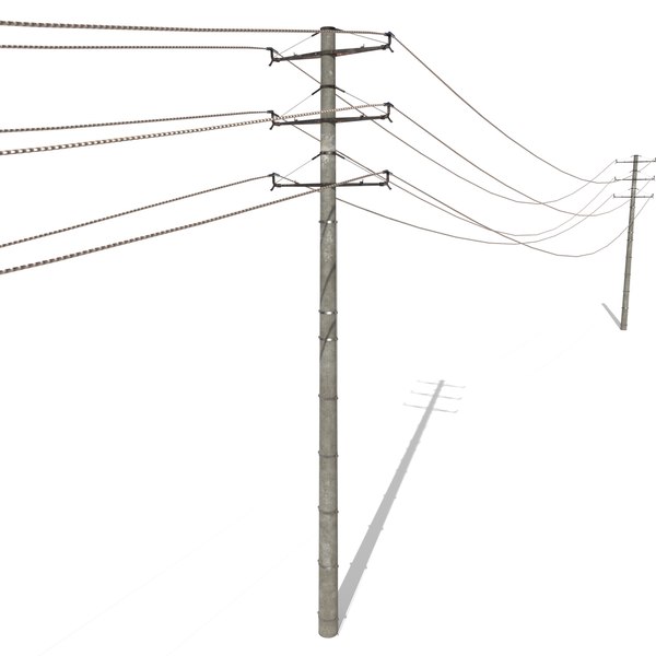 Utility Pole Blender Models for Download | TurboSquid