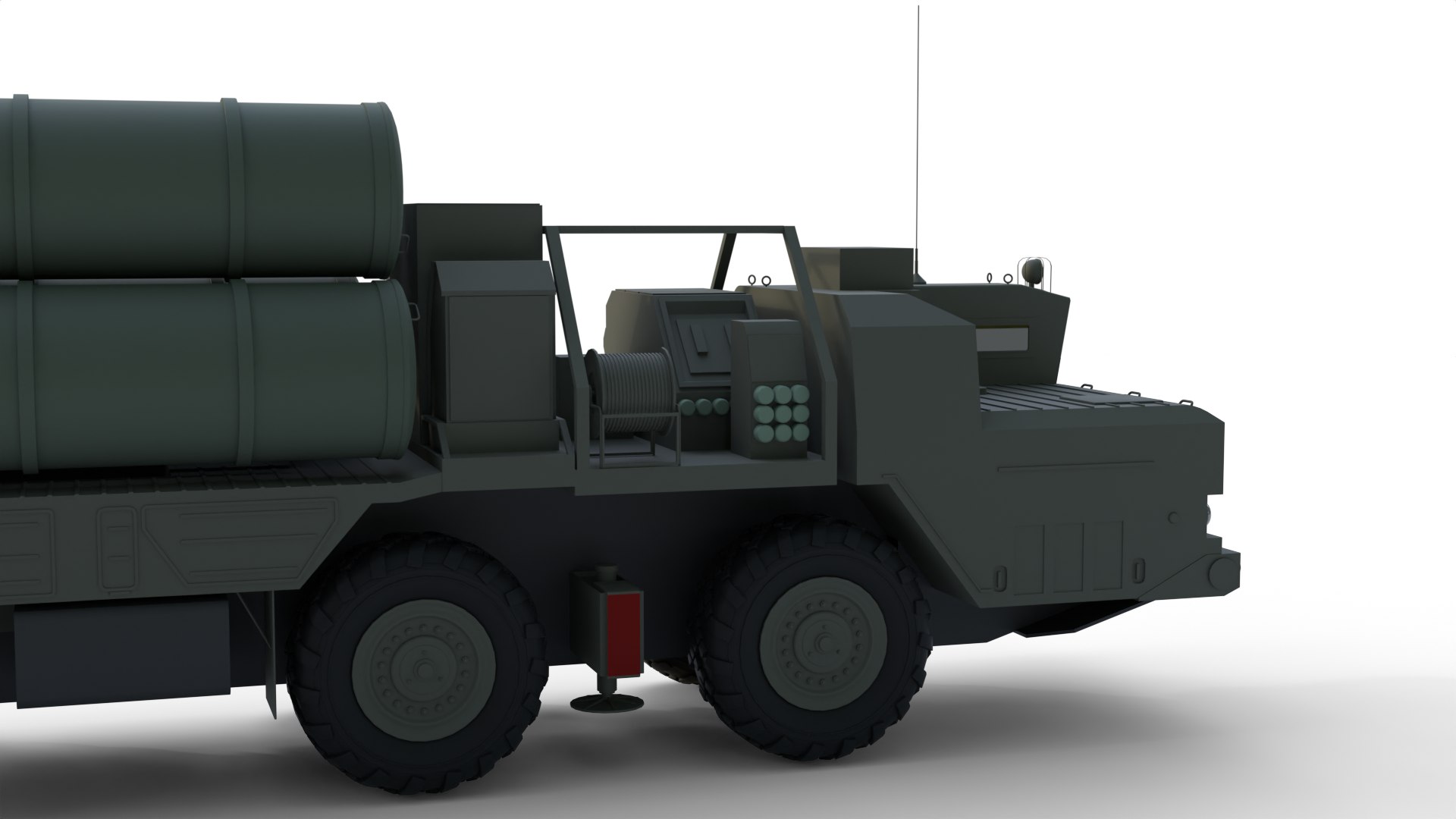 3D Model S300 Missile Launcher - TurboSquid 2411815