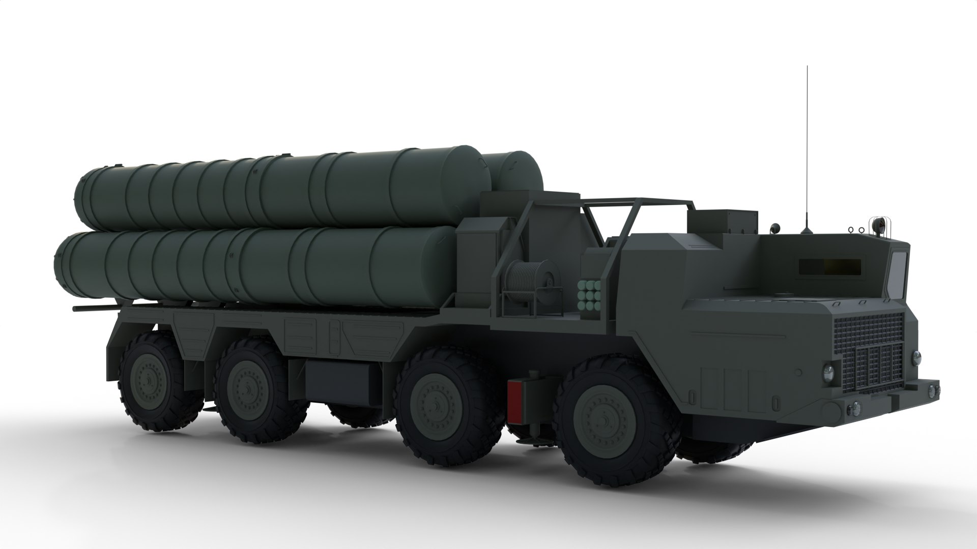 3D Model S300 Missile Launcher - TurboSquid 2411815