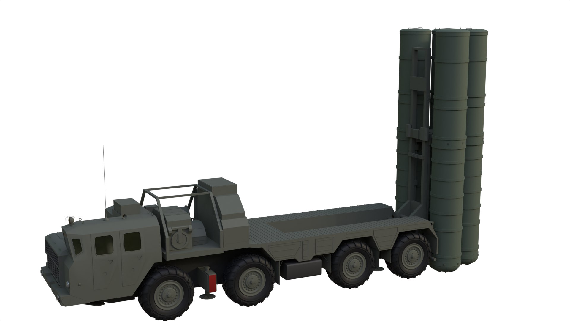 3D Model S300 Missile Launcher - TurboSquid 2411815