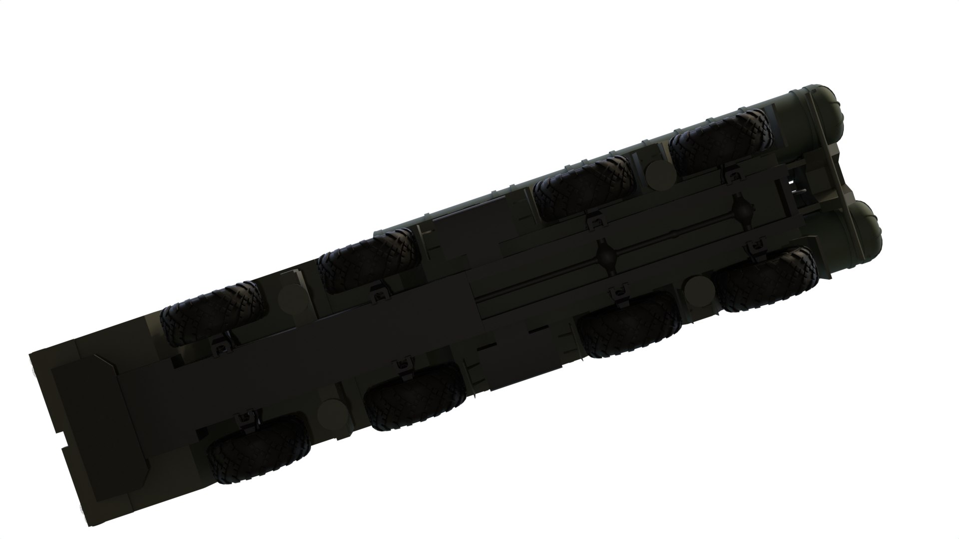 3D Model S300 Missile Launcher - TurboSquid 2411815