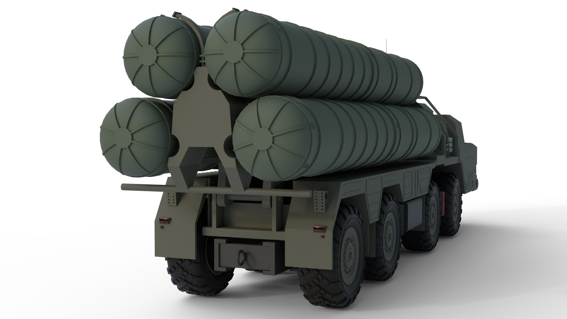 3D Model S300 Missile Launcher - TurboSquid 2411815