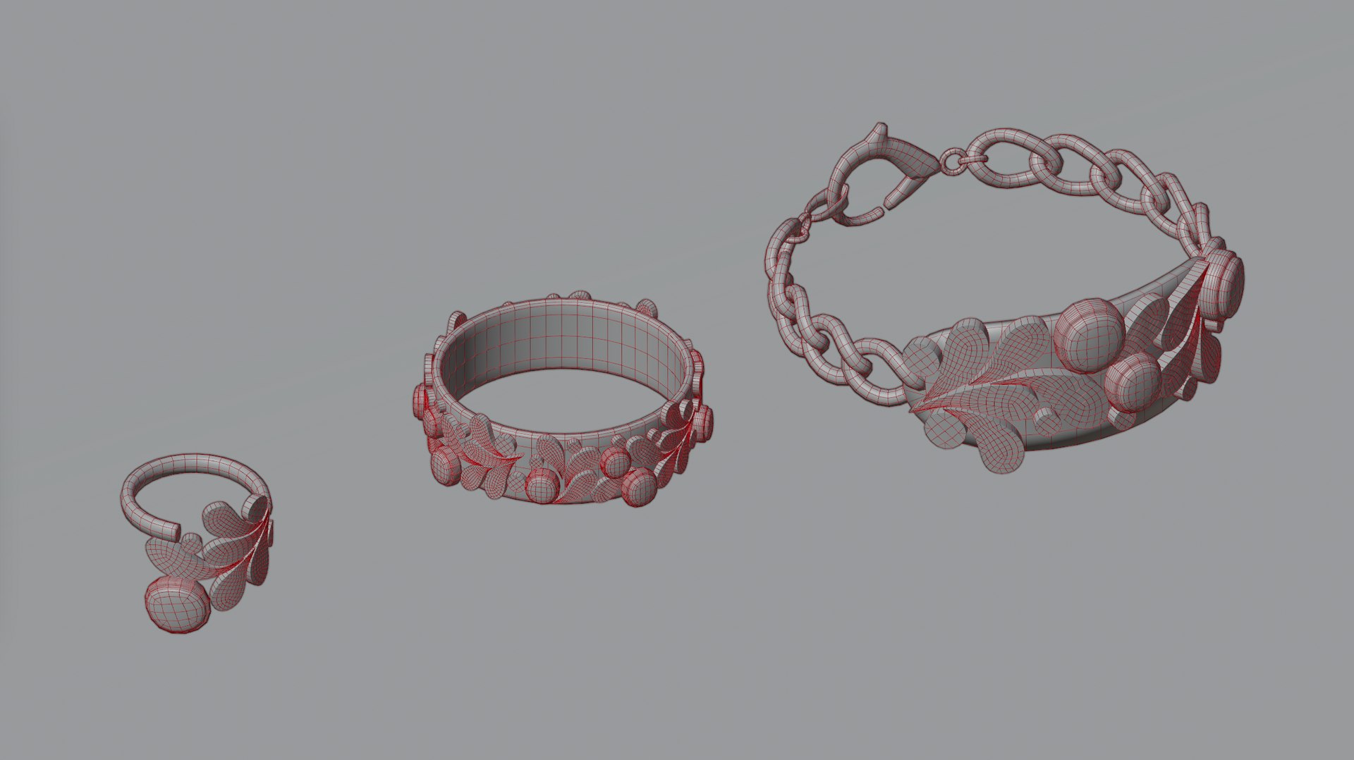 3D model Jewelry set - TurboSquid 1850370