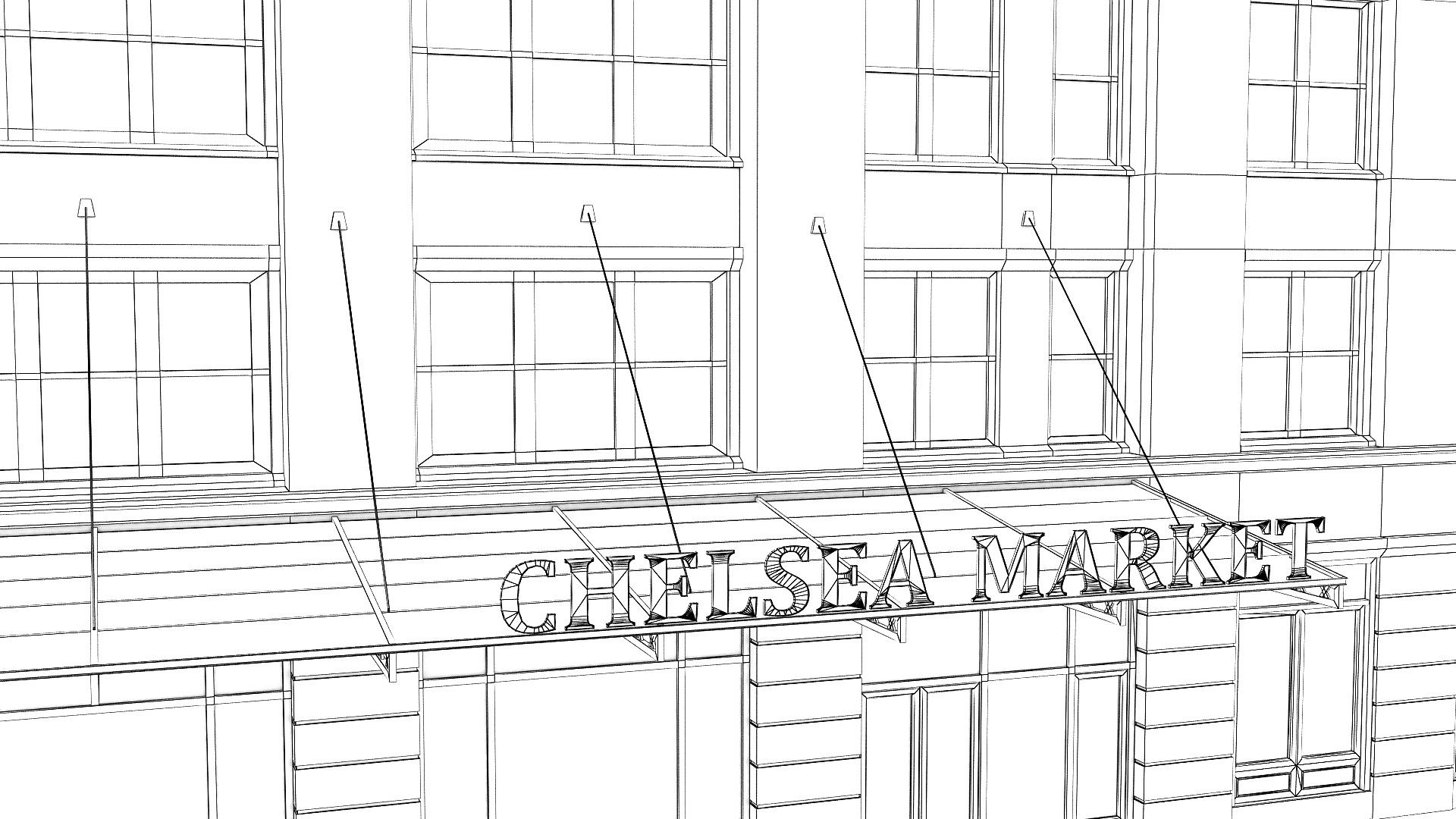 Chelsea Market New York City 3D - TurboSquid 2028523