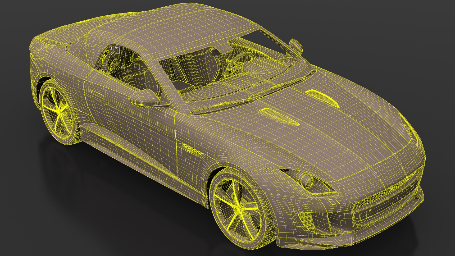 3d Ftype Car Sport Model