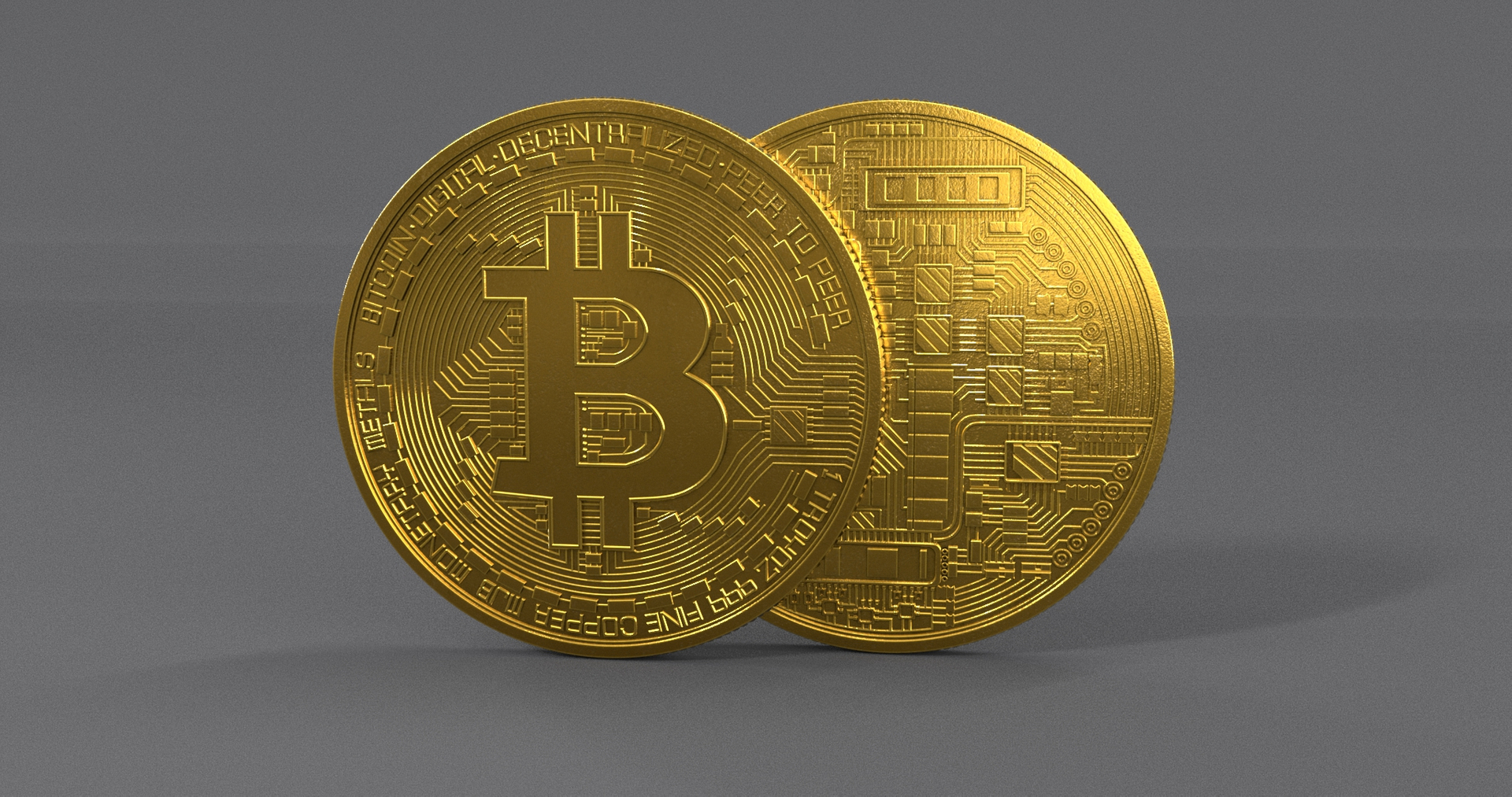 3D Bitcoin Coin Bit - TurboSquid 1690000