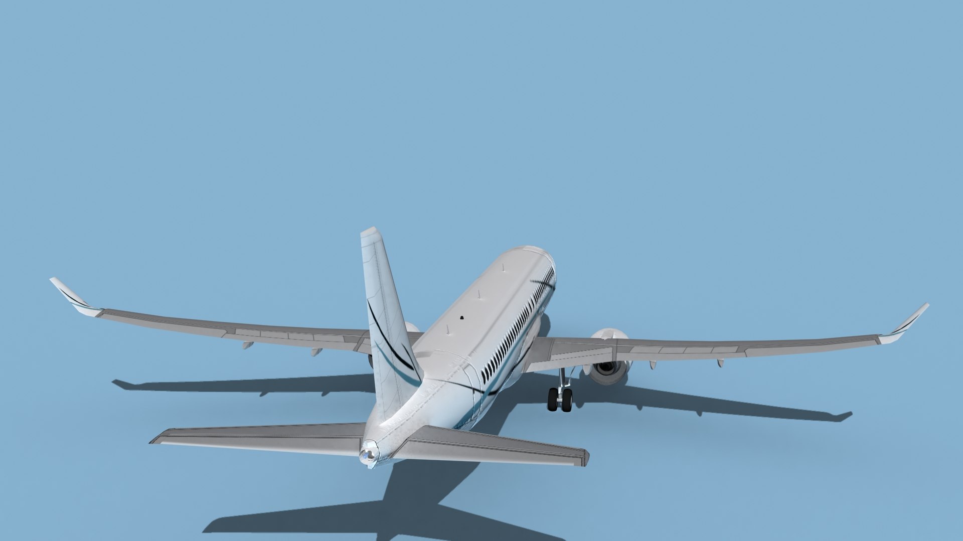 Airbus A220-300 Corporate 3 3D Model - TurboSquid 1746834
