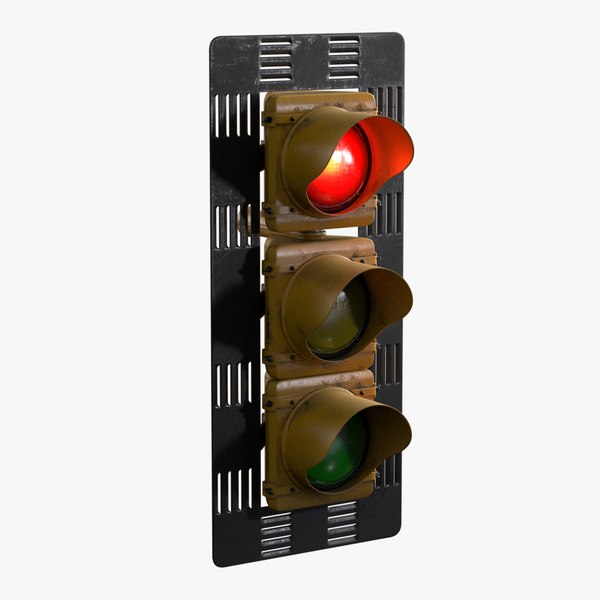 Traffic light model - TurboSquid 1463914